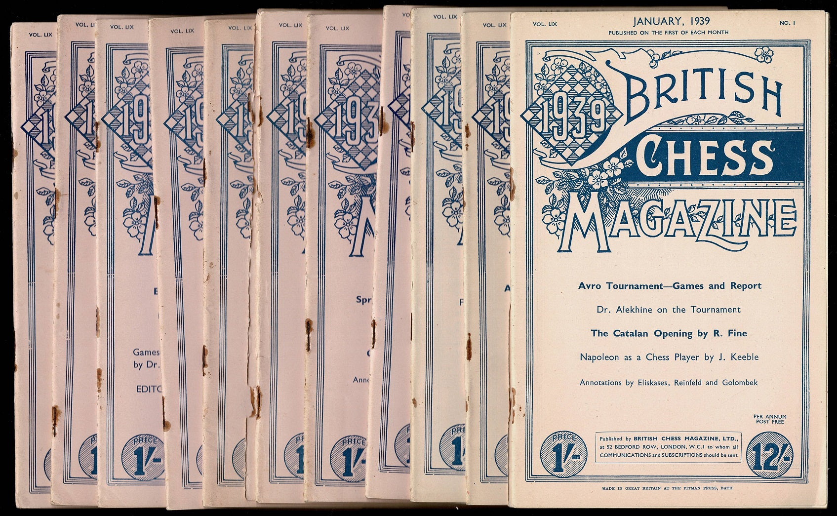 British Chess Magazine LIX (59) – The Chess Collector